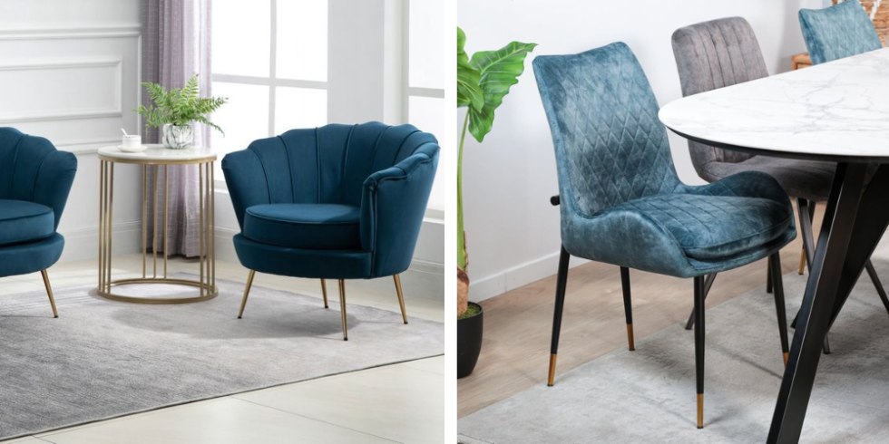 Chaise bleue : toutes nos idées pour votre décoration