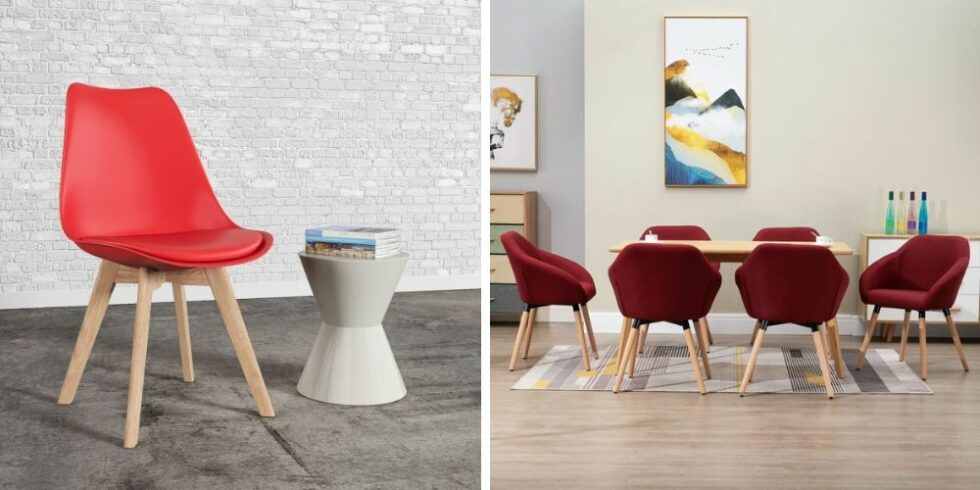 Chaise rouge : nos idées pour votre décoration